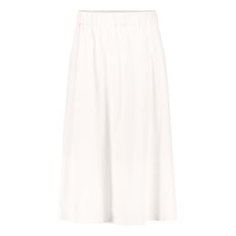 Vera Mont Damen Maxirock "Damen mit Gummizug"bright gardenia, Gr. 42, Obermaterial: 75% Baumwolle, 22% Polyamid, 3% Elasthan, R&ouml;cke, Form