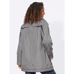 Casual Looks Damen Funktionsjacke, grau, Gr. 38, unifarben, 100% Polyester, Jacken