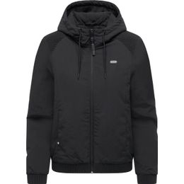 Ragwear Damen Bomberjacke "Chinta Warm YOUMODO"schwarz, Gr. L, Obermaterial: 100% Nylon. Innenfutter: 100% Polyester. Wattierung: 100% Polyester,