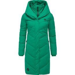 Ragwear Damen Steppmantel "Natalka", gr&uuml;n, Gr. XS, Au&szlig;enmaterial: 100% Polyester. Innenfutter: 100% Polyester. Wattierung: 100% Polyester, M&auml;ntel,