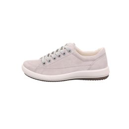 Legero Damen Sneaker "TANARO 5.0", Gr. 42, grau, Veloursleder, unifarben, Schuhe, Freizeitschuh, Halbschuh, Schn&uuml;rschuh mit softem Schaftabschluss
