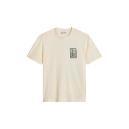 Marc O'Polo Herren T-Shirt, beige, Gr. XXL, MARC O'POLO DENIM, Jersey, Obermaterial: 100% Baumwolle, Shirts, relaxed fit mit R&uuml;ckenprint