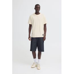 Blend Herren Rundhalsshirt "Rundhalsshirt BHKeelan", beige, Gr. M, Obermaterial: 100% Baumwolle CO., Shirts