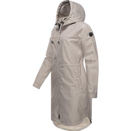 Ragwear Damen Outdoorjacke "Belinka", wei&szlig;, Basic, Gr. M, Obermaterial: 100% Polyester. Innenfutter: 100% Polyester, Jacken, Wasserdichte lange und