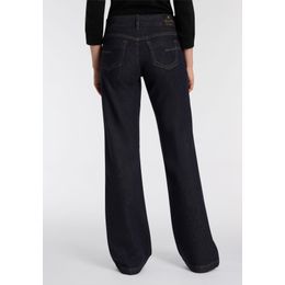Herrlicher Damen 5-Pocket-Jeans "Edna Denim Comfort", schwarz, Gr. 31, Denim/Jeans, Obermaterial: 98% Baumwolle, 2% Elasthan, Jeans, im Flared Fit