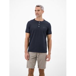 Lerros Herren T-Shirt "T-Shirt mit Rundkragen und Cool & Dry Funktion"classic navy, Gr. M, 75% Baumwolle, 25% Polyester, Shirts