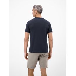 Lerros Herren T-Shirt "T-Shirt mit Rundkragen und Cool & Dry Funktion"classic navy, Gr. XXL, 75% Baumwolle, 25% Polyester, Shirts