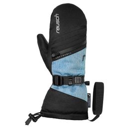 Reusch Damen F&auml;ustlinge "Demi R-TEX XT Mitten", schwarz, Gr. 8,5, mehrfarbig, 94% Polyester, 6% Lederimitat, Handschuhe, mit praktischer