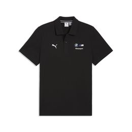 Puma Damen Poloshirt "BMW M MOTORSPORT Essentials Polo Herren"schwarz, Gr. L, Obermaterial: 100% Baumwolle; Kragen: 96% Baumwolle, 4% Elasthan;