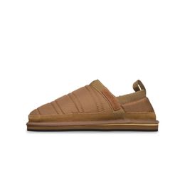 Quiksilver Herren Slip-On Sneaker "After Session", Gr. 8ermine, Obermaterial: Textil, Leder &ndash; Futter: Textil &ndash; Laufsohle: Gummi., Schuhe