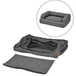 more LIFESTYLEPETS Ersatzbezug f&uuml;r Liegeplatz Comfort Deluxe grau S