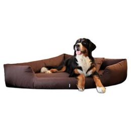 tierlando TRIVIA orthop&auml;disches Hundebett braun 1 m, 25 cm, 1 m