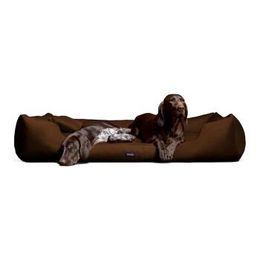 tierlando MORITZ KOMFORT Hundebett Hundesofa M - XXXL 90 110 130 160 185 cm braun 1,3 m, 25 cm, 1 m
