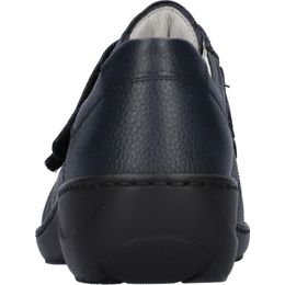 Waldl&auml;ufer WALDL&Auml;UFER Damen Klettschuh "KYA", Gr. 4,5, blau, Nappaleder, Schuhe, Slipper, Bequemschuh in Komfortweite H (= sehr weit)