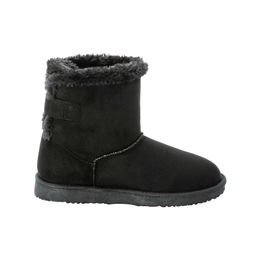 sheego Damen Stiefelette, Gr. 43, schwarz, Lederimitat, Polyester, Schuhe