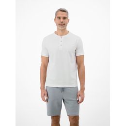 Lerros Herren T-Shirt "T-Shirt mit Rundkragen und Cool & Dry Funktion"broken wei&szlig;, Gr. XXL, 75% Baumwolle, 25% Polyester, Shirts