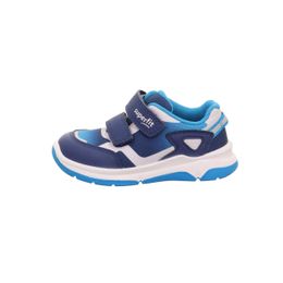 Superfit M&auml;dchen Sneaker "COOPER WMS: mittel", Gr. 31dunkelblau, t&uuml;rkis, Lederimitat, Textil, Schuhe, Klettschuh, mit herausnehmbarer Einlage,
