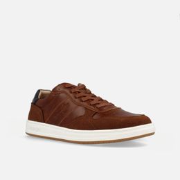 Wrangler Herren Sneaker "RUSTY MEN LOW", Gr. 46, braun, Synthetik, Schuhe