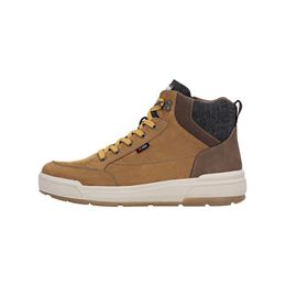 Rieker Herren Schn&uuml;rstiefelette "Rieker Stiefelette Leder", Gr. 44beige, braun, Leder, Schuhe