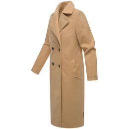 Navahoo Damen Langmantel "Sternlein 14", braun, Gr. L, Obermaterial: 90% Polyester, 10% Viskose. Innenfutter: 100% Polyester. &Auml;rmelfutter: 100%