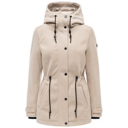 Navahoo Damen Kurzmantel "L&auml;chelstern 14"helltaupe, Gr. XXXL, Obermaterial: 100% Polyester. Innenfutter: 100% Polyester. &Auml;rmelfutter: 100% Polyester,