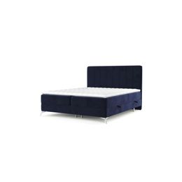 maison de r&ecirc;ve Boxspringbett mit Stauraum &brvbar; blau &brvbar; Ma&szlig;e (cm): B: 202 H: 120 &raquo; H&ouml;ffner