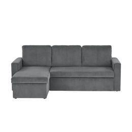 H&ouml;ffner Ecksofa mit Schlaffunktion Xenia &brvbar; grau &brvbar; Ma&szlig;e (cm): B: 215 H: 85 T: 145.0 &raquo; H&ouml;ffner