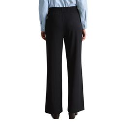 Marc O'Polo Damen Jerseyhoseschwarz, Gr. S, MARC O'POLO DENIM, Jersey, Obermaterial: 49% Polyester, 46% Modal, 5% Elasthan, Hosen, regular fit aus flie&szlig;endem