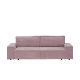 U.N.O uno Schlafsofa mit Bettkasten Fjord &brvbar; rosa/pink &brvbar; Ma&szlig;e (cm): B: 257 H: 85 T: 102.0 &raquo; H&ouml;ffner