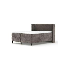 maison de r&ecirc;ve Boxspringbett mit Stauraum Monpelli &brvbar; braun &brvbar; Ma&szlig;e (cm): B: 218 H: 117 &raquo; H&ouml;ffner