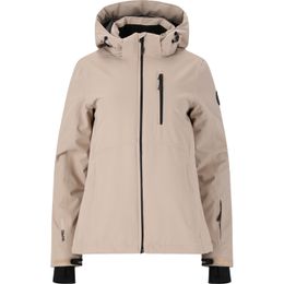WHISTLER Damen Skijacke "Drizzle", grau, Gr. 44, unifarben, 100% Polyester, Jacken, in multifunktionaler und sch&uuml;tzender Qualit&auml;t