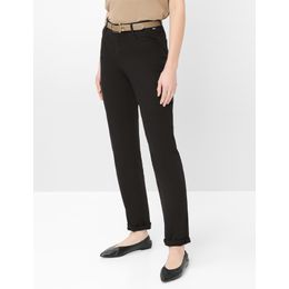 Brax Damen 5-Pocket-Hose "Style MARY"schwarz, Gr. 21, Web, 78% Baumwolle, 18% Lyocell, 4% Elasthan, Hosen