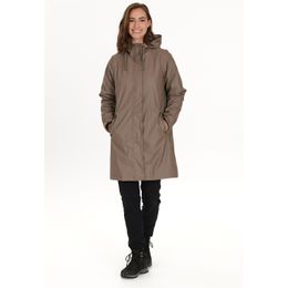 WEATHER REPORT Damen Outdoorjacke "Simone", braun, Gr. 42, unifarben, 100% Polyester, Jacken, mit getapten N&auml;hten