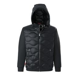 JOOP! JOOP JEANS Herren Steppjacke "Tobie", schwarz, Gr. 54, clean, unifarben, Web, Obermaterial: 100% Polyester, Jacken, mit Wellensteppung