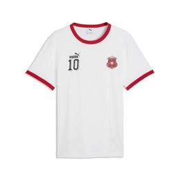 Puma T-Shirt "FUTURE.Puma.ARCHIVE Ringer-T-Shirt Erwachsene", wei&szlig;, Gr. M, Obermaterial: 100% Baumwolle. Rippe: 80% Baumwolle, 20% Polyester, Shirts