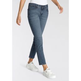 Levi's LEVI'S Damen Slim-fit-Jeans "712 SLIM WELT POCKET", blau, Gr. 25, Denim/Jeans, Obermaterial: 85% Baumwolle, 7% Lyocell, 6% Elastomultiester, 2%