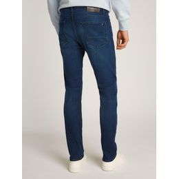 Tommy Hilfiger Herren Slim-fit-Jeans "CORE BLEECKER", blau, Gr. 38, Denim/Jeans, Obermaterial: 98% Baumwolle, 2% Elasthan, Jeans, mit dezenter
