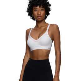 Damen Sport-BH "Triaction Free Motion N EX", triaction by Triumph, Gr. 95, wei&szlig;, Single Jersey, Obermaterial: 50% Polyester, 32% Polyamid, 18%