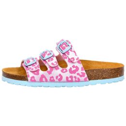 Lico Damen Pantolette "Pantolette Bioline Kids", Gr. 30, rosa, Synthetik, Schuhe
