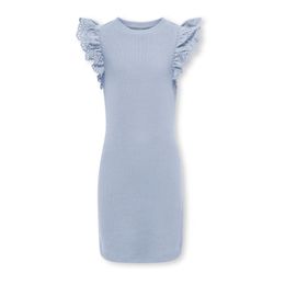 Only Girls Kleid 'KOGDrea' M&auml;dchen Gr&ouml;&szlig;e 134/140 taubenblau