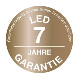 Fischer und Honsel Fischer & Honsel Shine-Wood Wandleuchte, LED, 2-flammig, 30543,