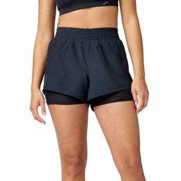 Brooks Dash 2-in-1 Short Bekleidung Damen schwarz S