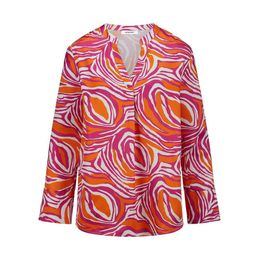 Peter Hahn - Long-Bluse mit 3/4-Arm, mehrfarbig, Gr. 42 / M