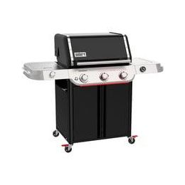 Weber Gasgrill Genesis E-335W schwarz/edelstahl, 18,76 kW, mit Sear Zone und Seitenkocher, Modell 2026