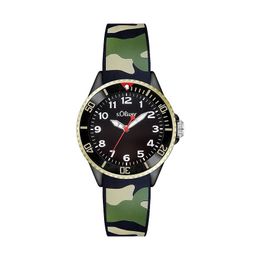 s.Oliver Kinderuhr Camouflage SO-2998-PQ