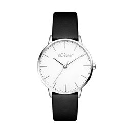 s.Oliver Damenuhr Zeitlos und klassisch SO-4467-LQ