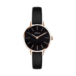 s.Oliver Damenuhr zeitlos und elegant SO-4537-LQ
