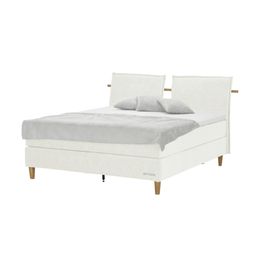 SKAGEN STUDIO Boxspringbett - creme - Materialmix - 202 cm - 107 cm - M&ouml;bel Kraft