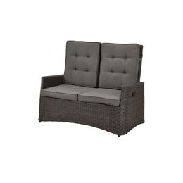 a casa mia Kleines Lounge-Sofa Padua grau Ma&szlig;e (cm): B: 145 H: 106 T: 81.0 &raquo; M&ouml;bel Kraft