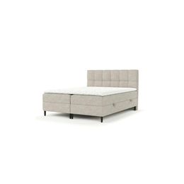 maison de r&ecirc;ve Boxspringbett mit Stauraum beige Ma&szlig;e (cm): B: 142 H: 110 &raquo; M&ouml;bel Kraft